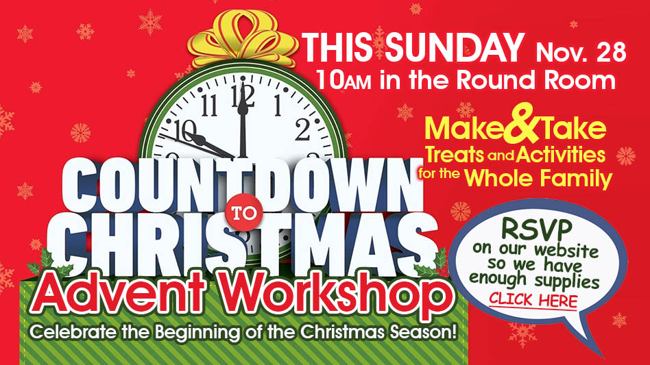 Countdown to Christmas: Advent Workshop